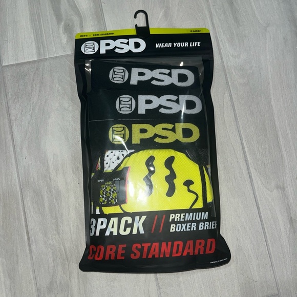 PSD | Underwear & Socks | Psd Premium Boxer Briefs 3 Pack Core Standard ...